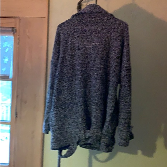 Free People | Jackets & Coats | Free People Sweater Jacket W Belt ...